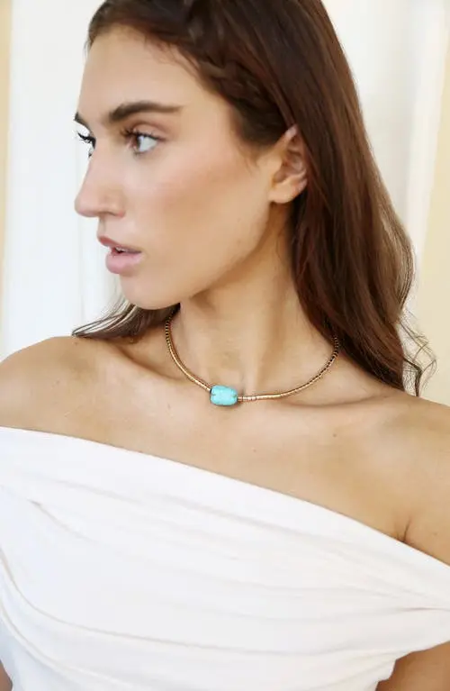 Ettika Pendant Necklace - Turquoise