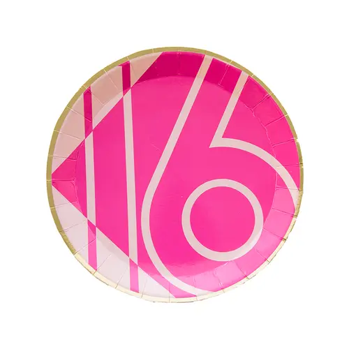 JOLLITY & CO Sweet 16 Dessert Plates