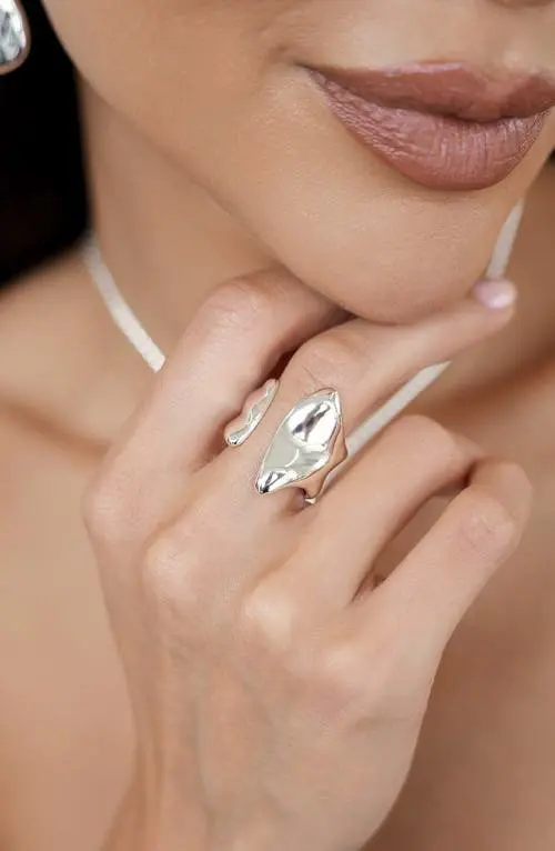 Ettika Liquid Luxe Ring - Silver