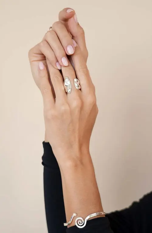 Ettika Liquid Luxe Ring - Silver