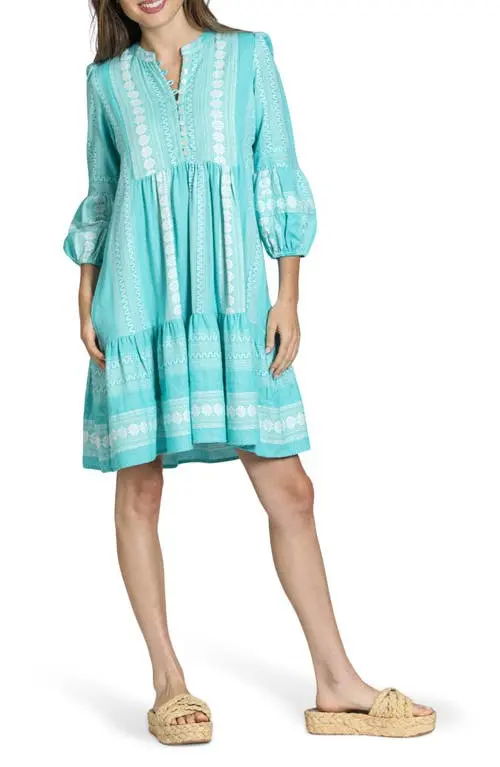 APNY Stripe Tiered Dress