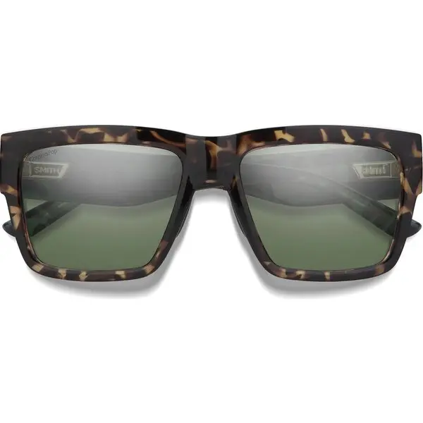 SMITH Lineup 58mm Chromapop™ Polarized Sunglasses - Alpine Tortoise / Gray Green