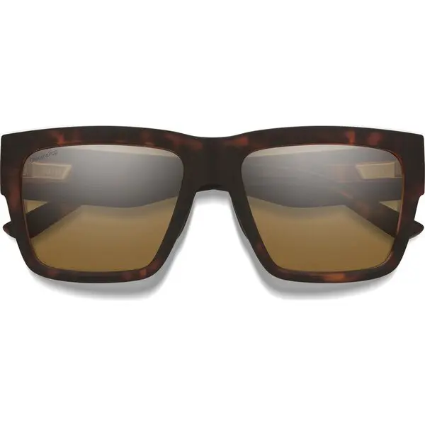 SMITH Lineup 58mm Chromapop™ Polarized Sunglasses - Matte Tortoise/brown