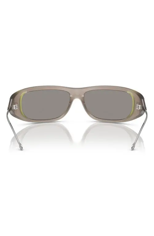 DIESEL® 61mm Oval Sunglasses