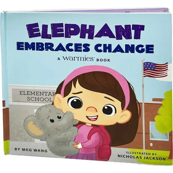WARMIES Elephant Embraces Change - Multi Color