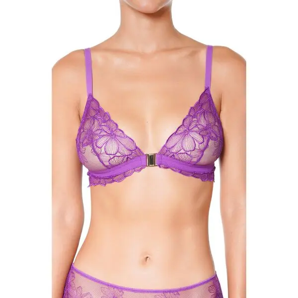HUIT Symphonie Lace Bralette - Purple