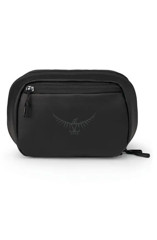 OSPREY Transporter Large Toiletry Kit - Raven Black/black