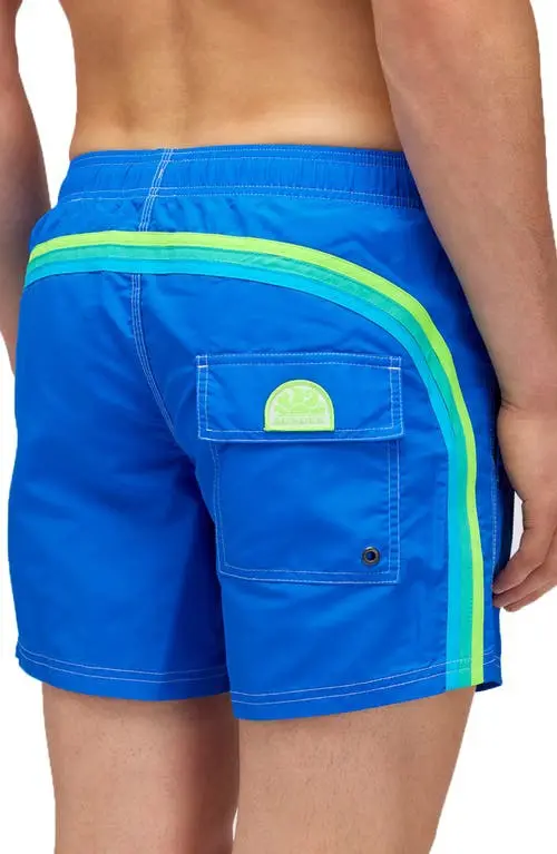 Sundek Stripe Board Shorts - Over Sky