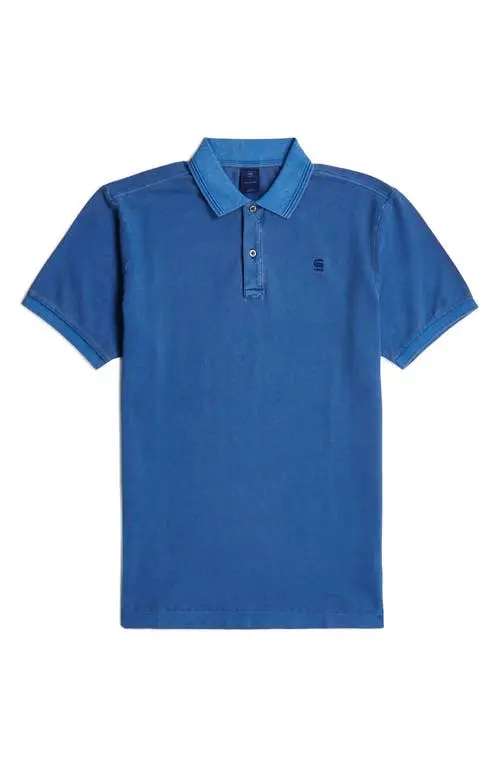 G-star Raw Dunda Slim Fit Overdye Piqué Polo