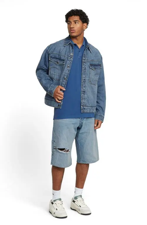G-star Raw Dunda Slim Fit Overdye Piqué Polo