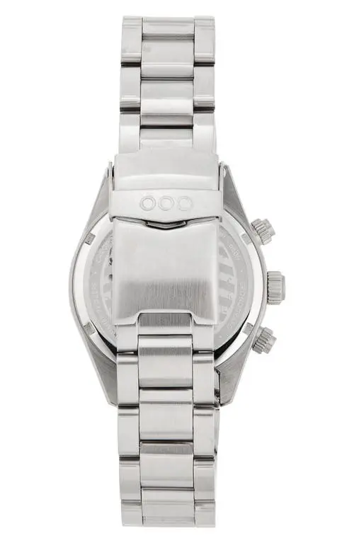 OUT OF ORDER Sporty Chronograph Bracelet Watch - Peach