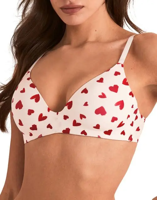 ADORE ME Valory Contour Plunge Bra - Heart Pink