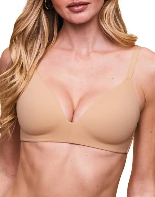 ADORE ME Valory Contour Plunge Bra - Light Beige