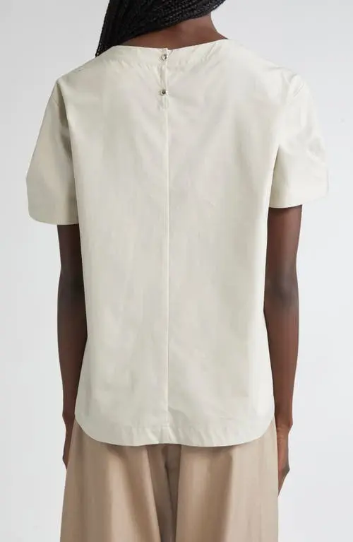 Max Mara Dahlia Cotton Sateen Top
