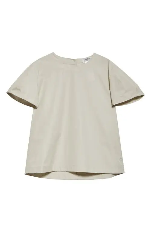 Max Mara Dahlia Cotton Sateen Top