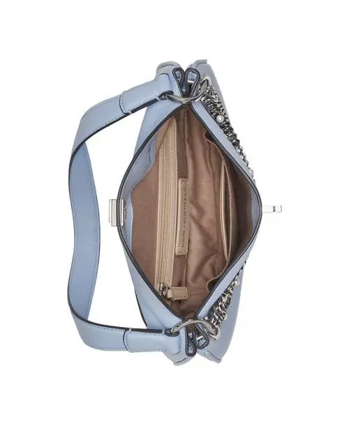 Karl Lagerfeld Paris Nadine Shoulder Bag - Blue Aura