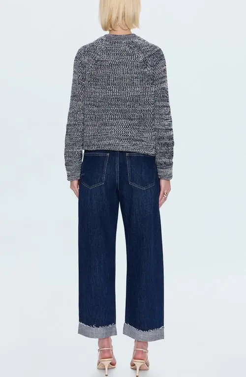 PISTOLA Kacey Cuffed High-waist Boyfriend Jeans