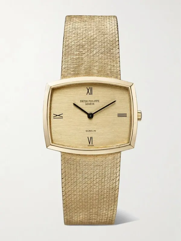 STEPHANIE WINDSOR Patek Philippe X Gubelin Vintage 1972 Gondolo 18-karat Hand-wound Watch - Gold