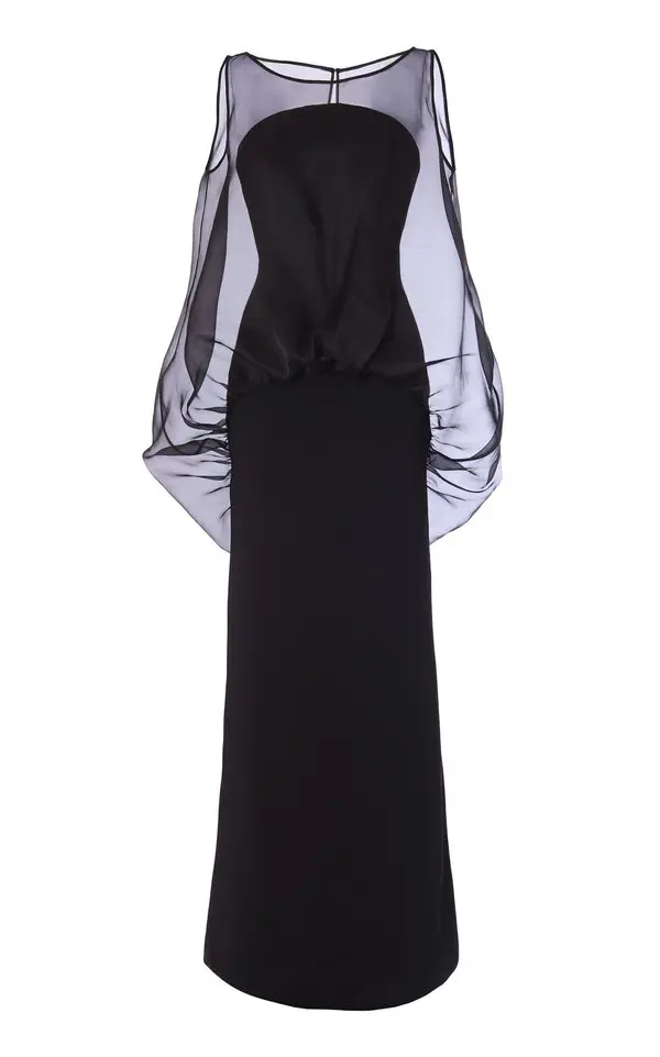 formal dresses india Simplicity 8861 Belle France Evening/Formal Blouson Dress with Two Tie –  Patterns Central main image 0