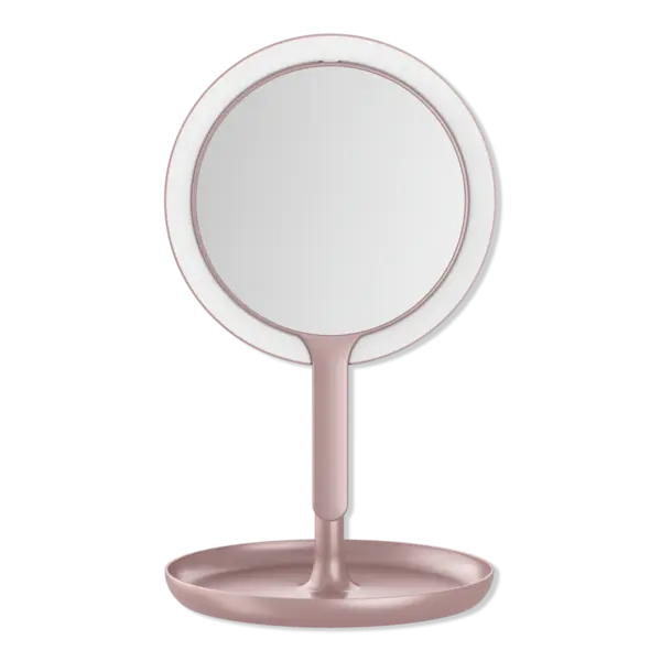 CONAIR Matte Blush Lighted Handheld Mirror