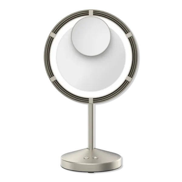 CONAIR Brushed Satin Nickel Lighted Fan Mirror - One-color