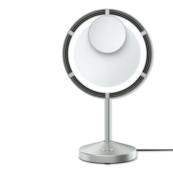 CONAIR Brushed Satin Nickel Lighted Fan Mirror - One-color