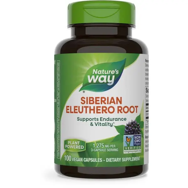 NATURE'S WAY Siberian Eleuthero Root 100 Capsules - One-color