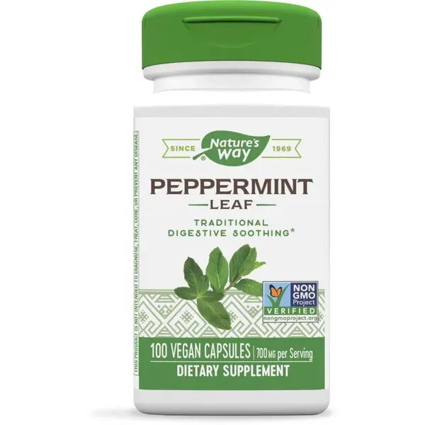NATURE'S WAY Peppermint Leaf 100 Capsules - One-color
