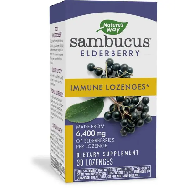 NATURE'S WAY Sambucus Immune Lozenge 30 Lozenges - One-color