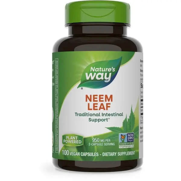 NATURE'S WAY Neem Leaf 100 Capsules - One-color