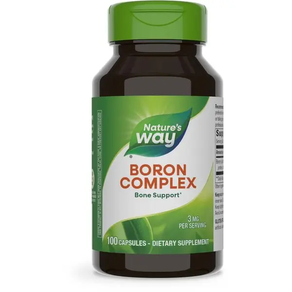 NATURE'S WAY Boron Complex 100 Capsules - One-color