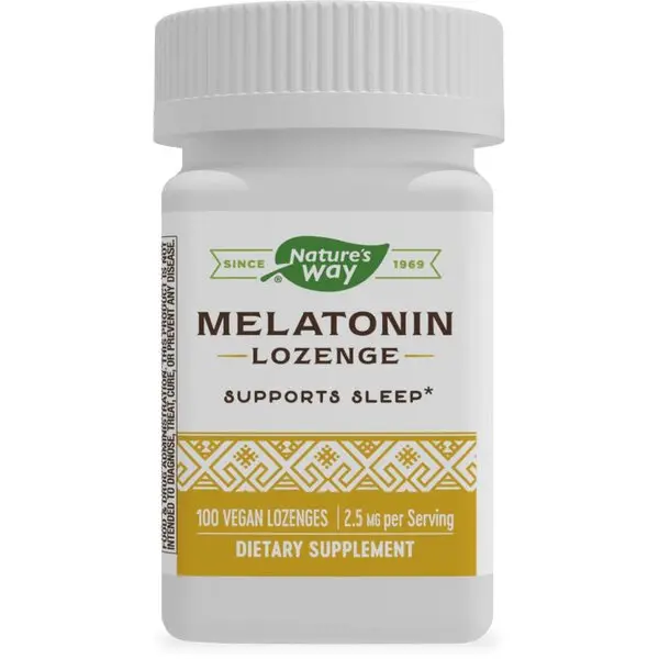 NATURE'S WAY Melatonin Lozenge 100 Lozenges - One-color