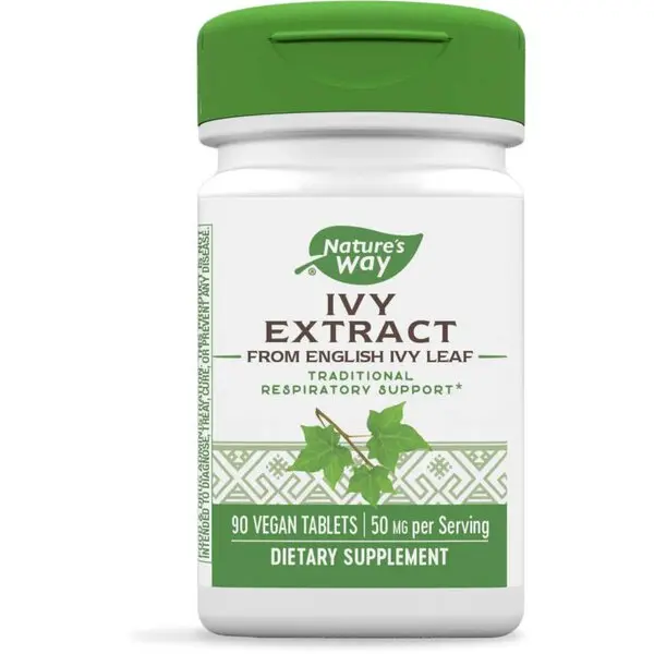 NATURE'S WAY Ivy Extract 90 Tablets - One-color
