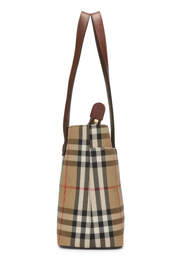 Burberry Haymarket Check Handbag