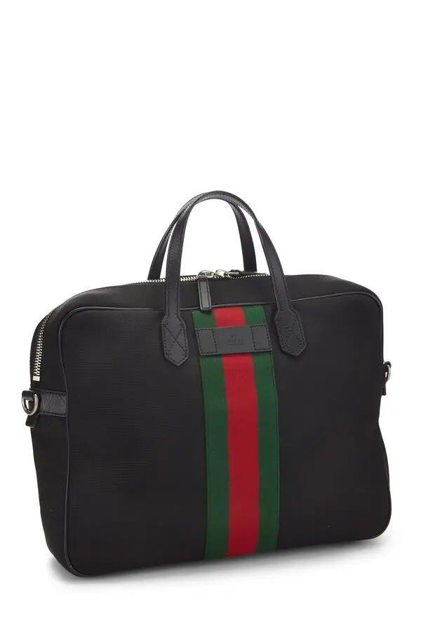 Gucci Techno Canvas Briefcase