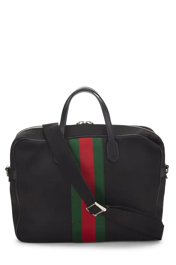 Gucci Techno Canvas Briefcase