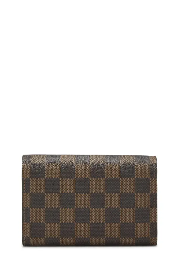 LOUIS VUITTON Damier Ebene Porte Tresor
