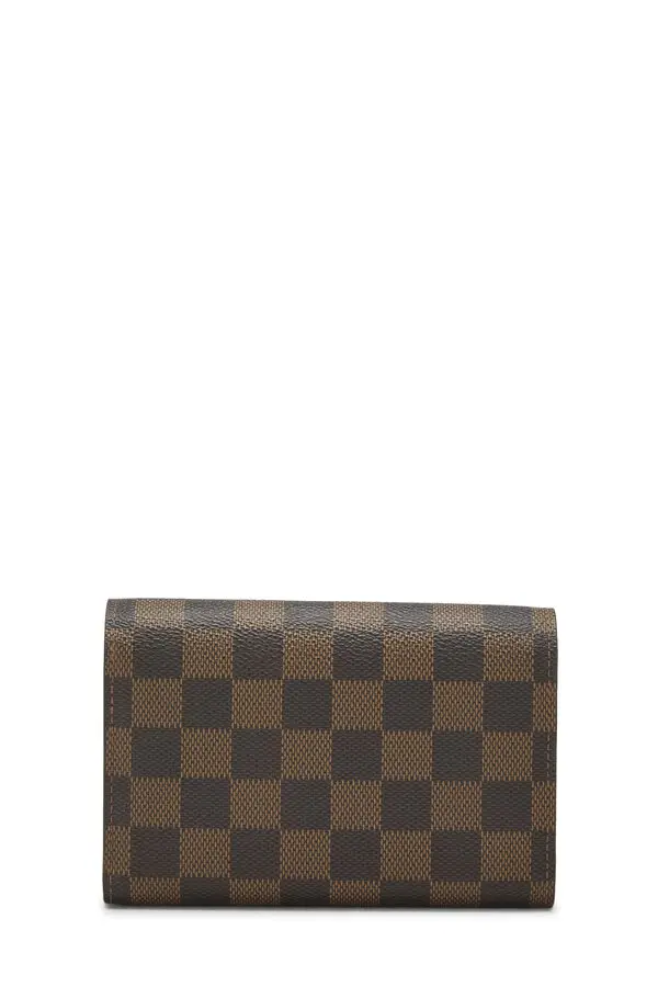 LOUIS VUITTON Damier Ebene Porte Tresor