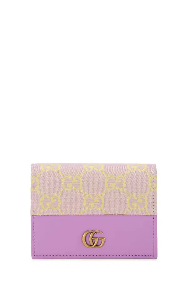 Gucci Gg Canvas Marmont Compact Wallet
