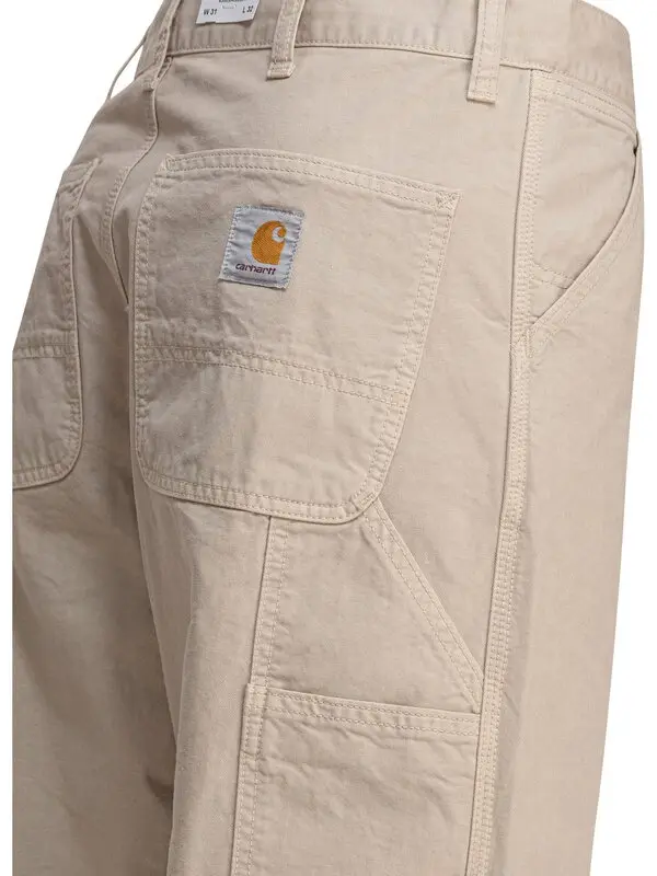 Carhartt Work In Progress Single Knee" Work Trousers - Beige