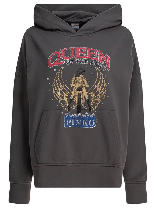 Pinko Cotton Sweatshirt - Grey