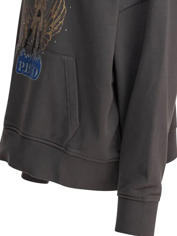 Pinko Cotton Sweatshirt - Grey