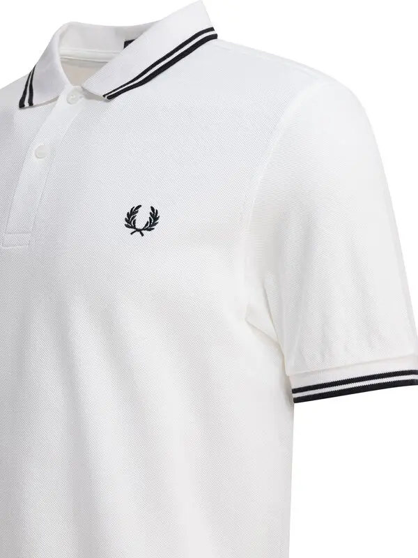 Comme Des Garçons Cdg Strong Will Polo Shirt - White