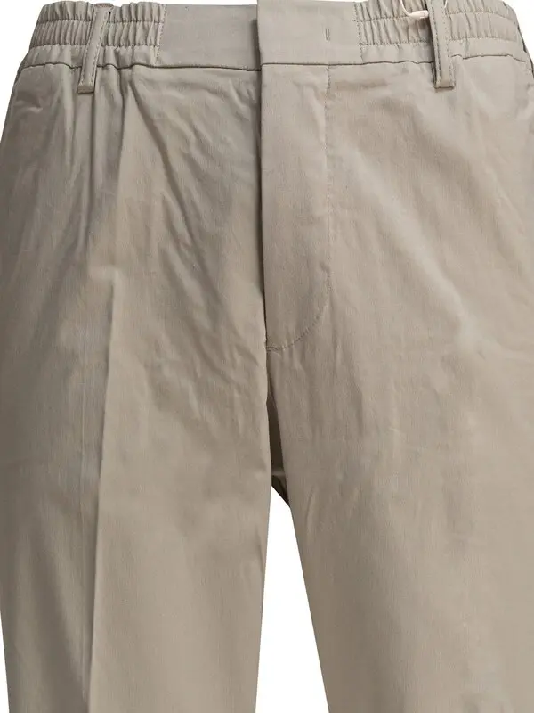 NN.07 Cotton Blend Trousers - Grey