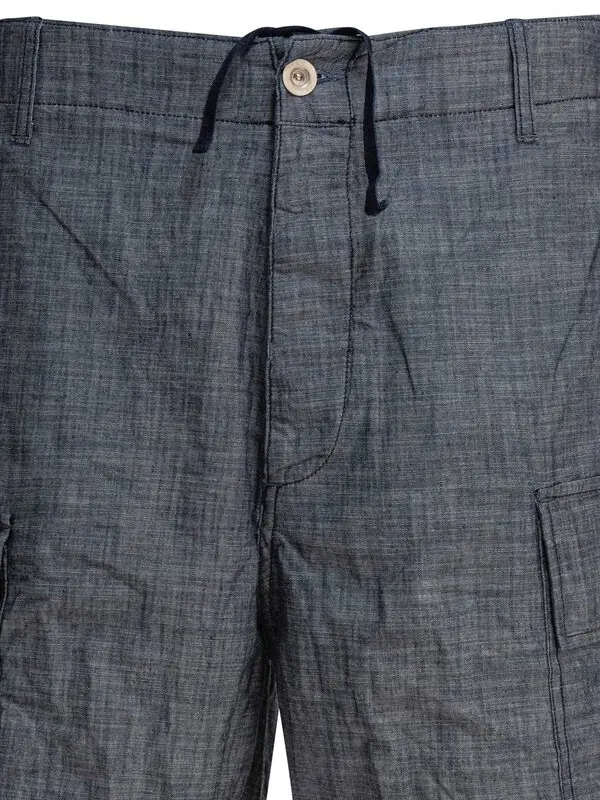 C.P. COMPANY Chambray Cargo Shorts