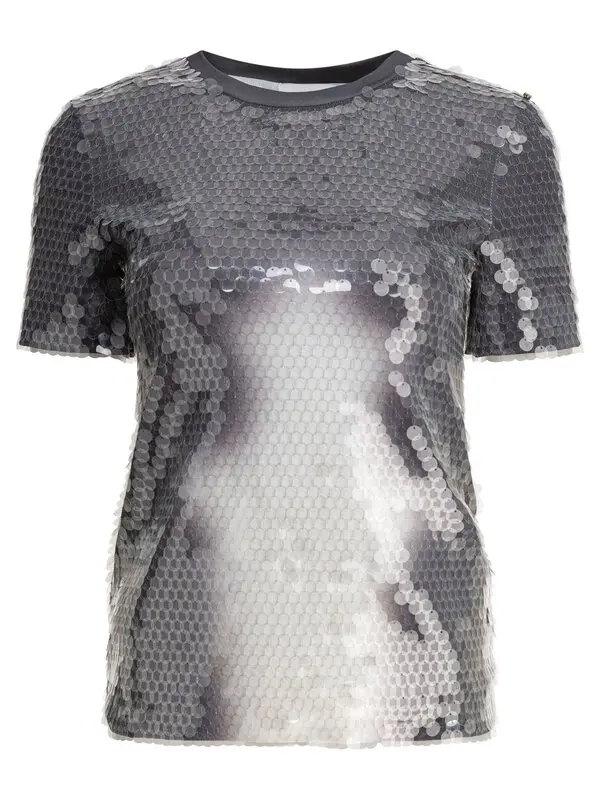 Max Mara Sequin T-shirt - Grey