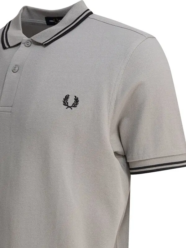 Comme Des Garçons Cdg Strong Will Polo Shirt - Grey