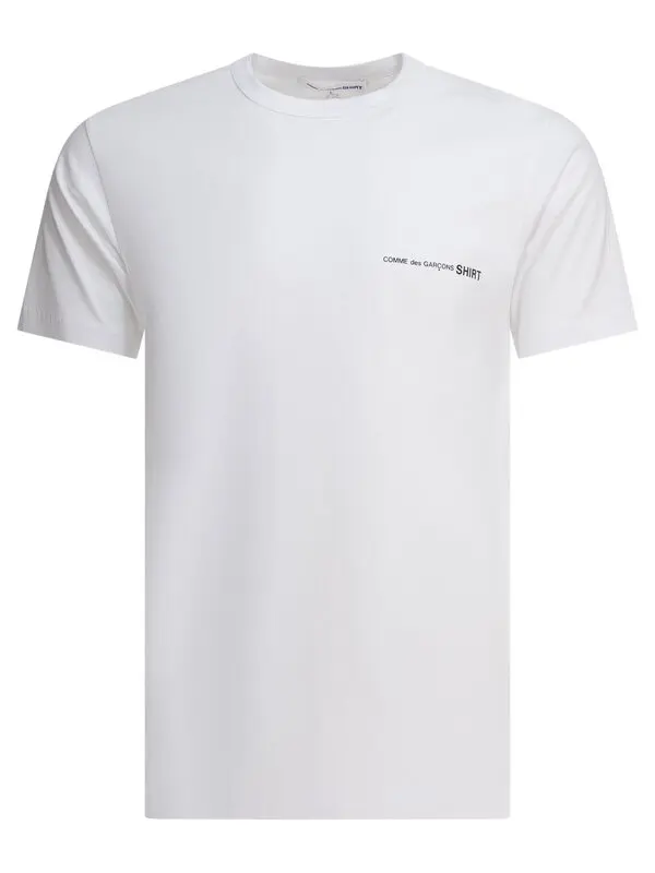 Comme Des Garçons T-shirt With Logo - White