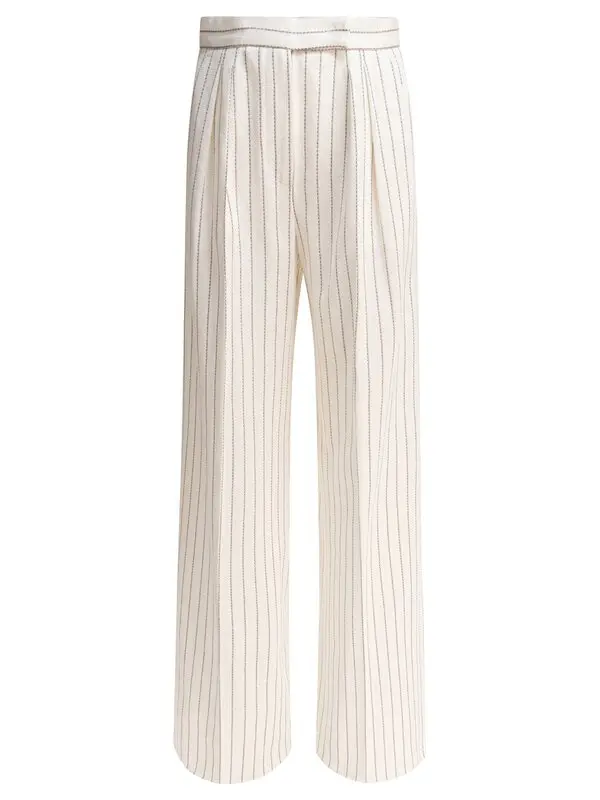 Max Mara Wide-leg High-waist Trousers