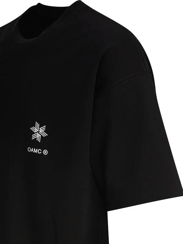 GOLDWIN Oamc Printed T-shirt - Black